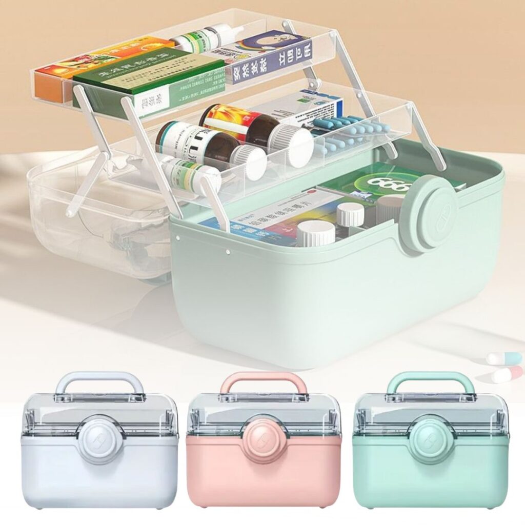 STACKO úložný box na léky a domácí lékárničku – eShopyGO Express – Czech